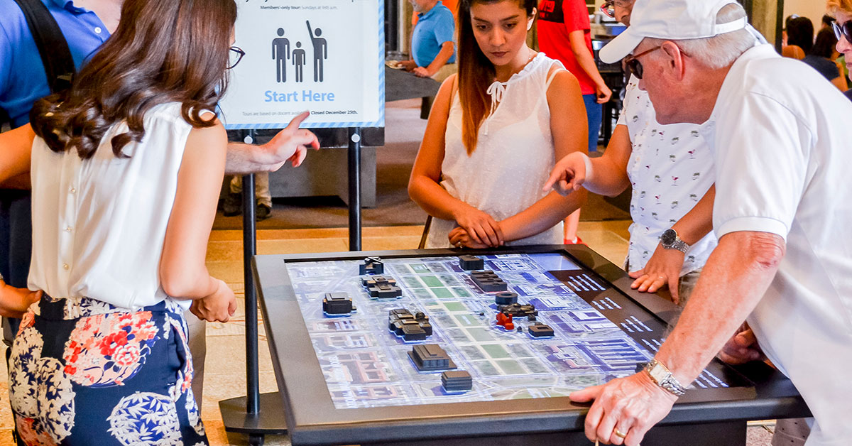 New Interactive Touch Model Installed at the National Mall in ...